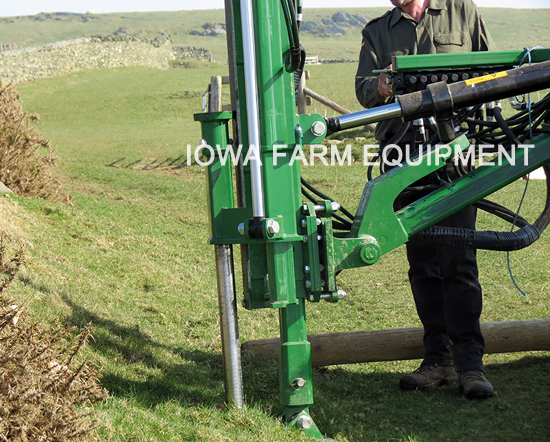 WRAG Basic XL Series Hydraulic Post Drivers -- Iowa Farm Equipment